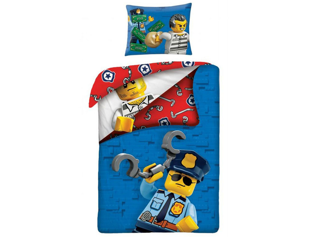 Dětské povlečení LEGO CITY 825 - Rodinné balení